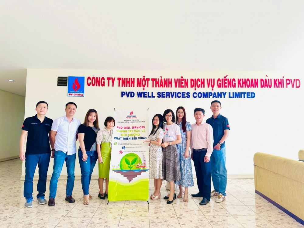 PVD Well Services tích cực hưởng ứng Tháng hành động vì môi trường năm 2023