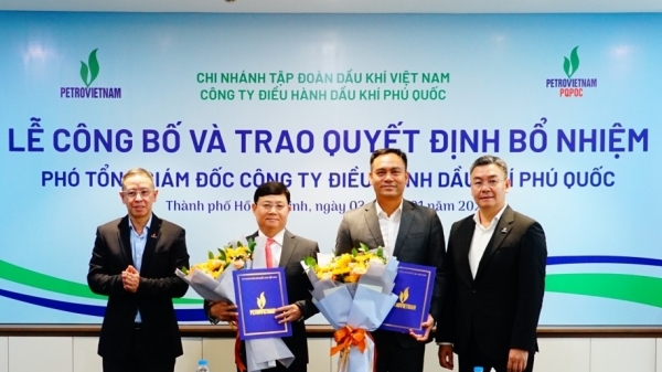 Trao quyết định bổ nhiệm Phó Tổng Giám đốc PQPOC