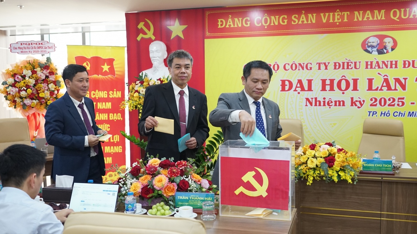 Chi bộ SWPOC nhiệm kỳ 2025-2030: Quyết tâm hoàn thành mục tiêu đưa khí ...