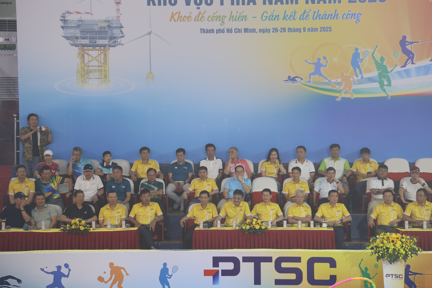 Khai mạc Hội thao PTSC khu vực miền Nam năm 2025